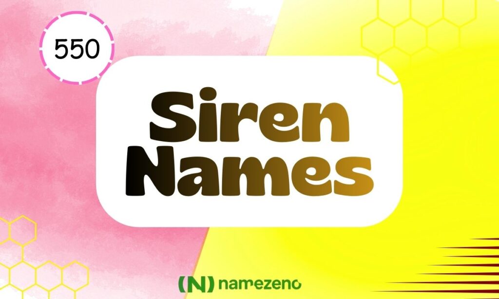 300+ Siren Names: Enchanting, Haunting & Mythical Ideas (2026 Guide)